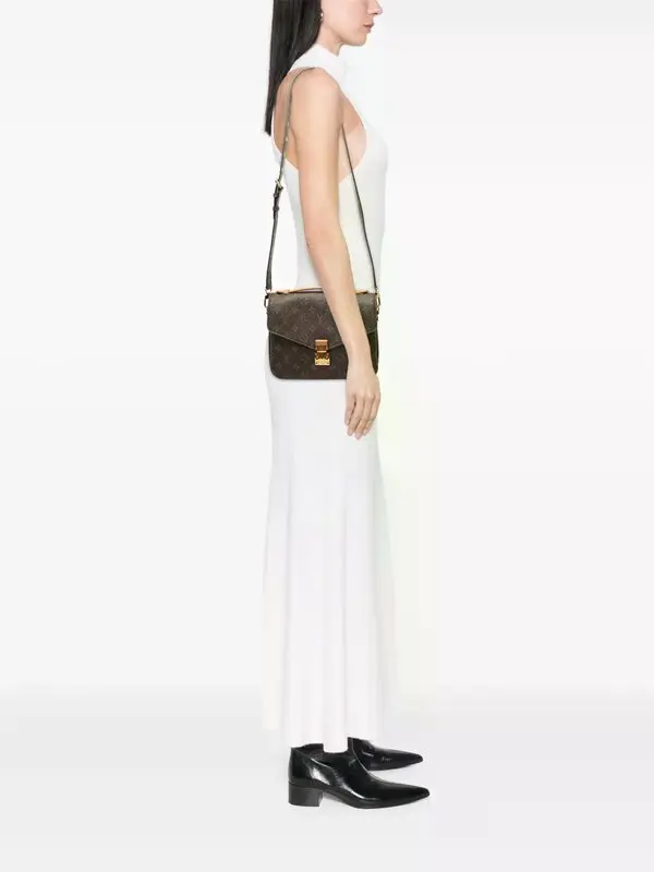 LOUIS VUITTON 2020 Monogram Pochette Metis Satchel
