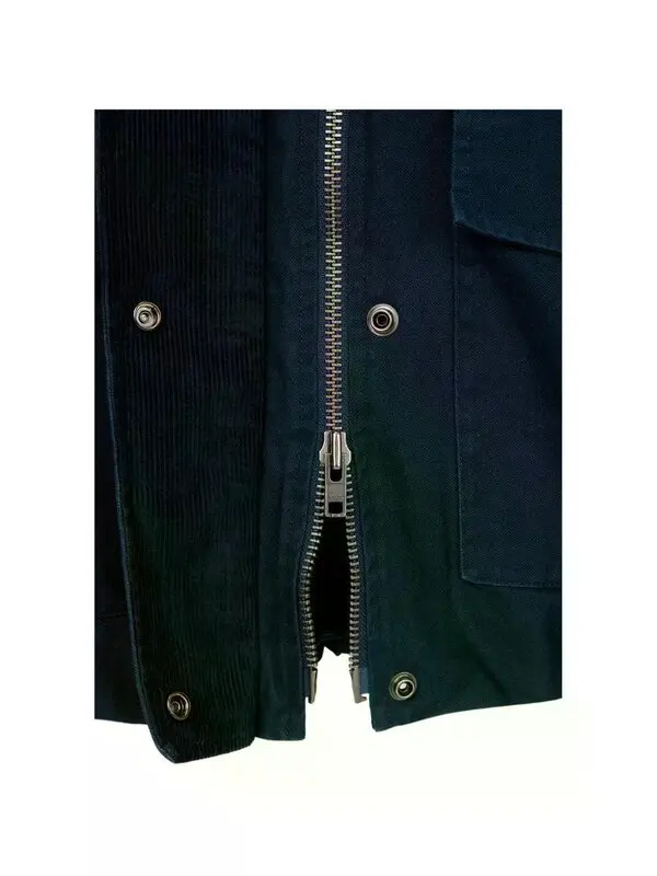 STUDIO TOMBOY Outer-pocket Pointed-collar Washed Jacket