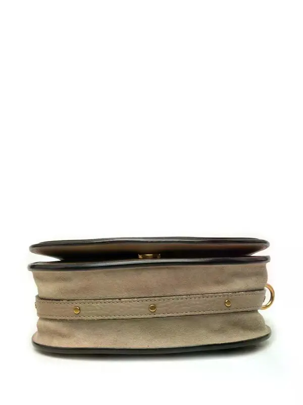 Chloé 2018 Small Leather Nile Bracelet Satchel - Grey