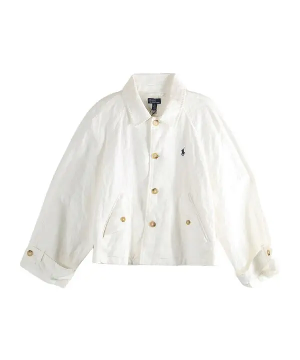 Polo Ralph Lauren Button Linen Jacket - No
