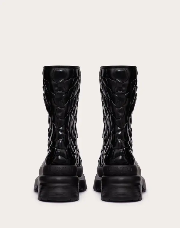 Valentino Garavani Atelier 03 Rose Edition Ankle Boots - Black