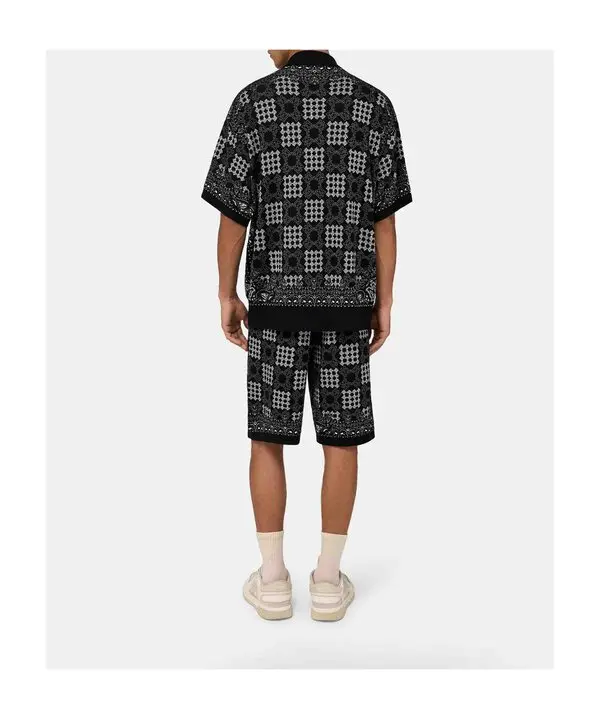 Amiri Quad Checker Track Shorts