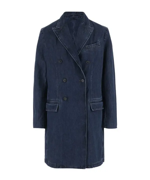 Polo Ralph Lauren Long Sleeved Denim Coat - Black