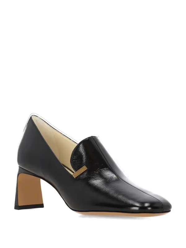 Phoebe Philo 60mm Club Leather Heeled Loafers