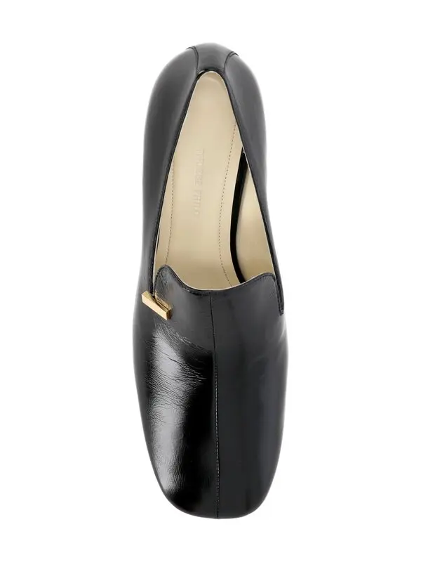 Phoebe Philo 60mm Club Leather Heeled Loafers