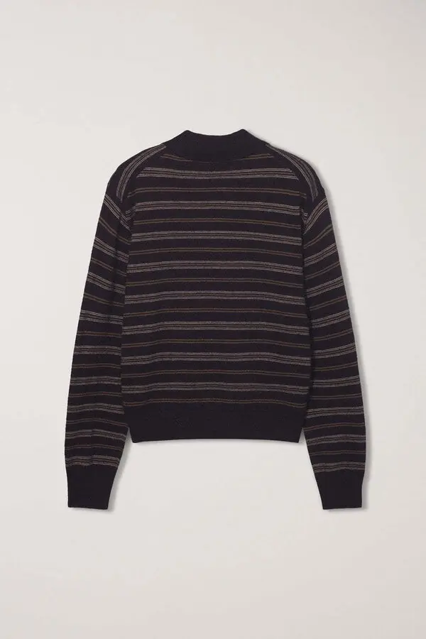 DUNST Striped Polo Shirt