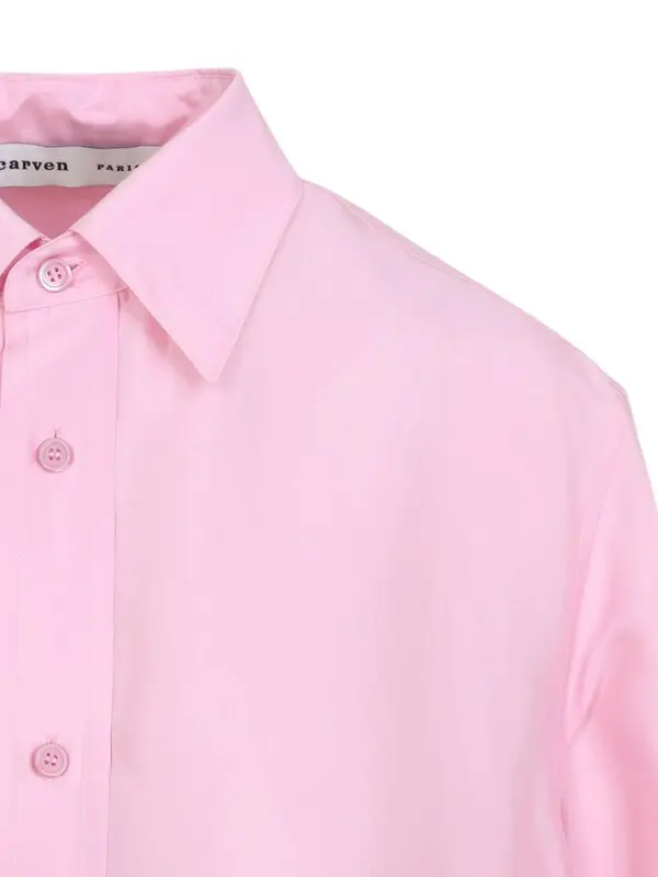 Carven Button-up Silk Shirt