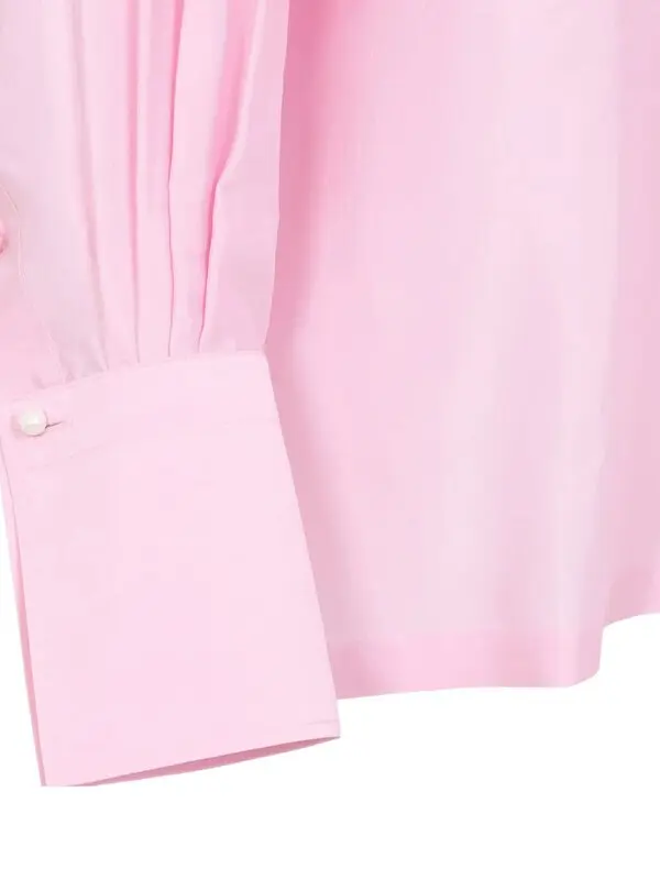 Carven Button-up Silk Shirt