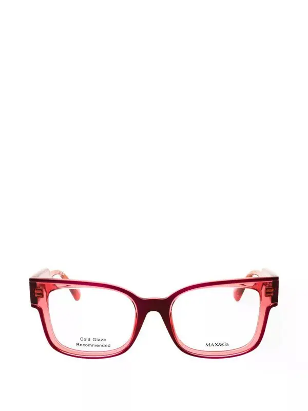 MAX&CO. Rectangle-frame Glasses