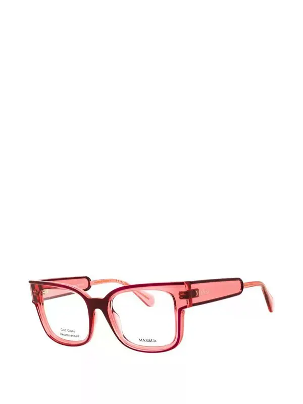 MAX&CO. Rectangle-frame Glasses