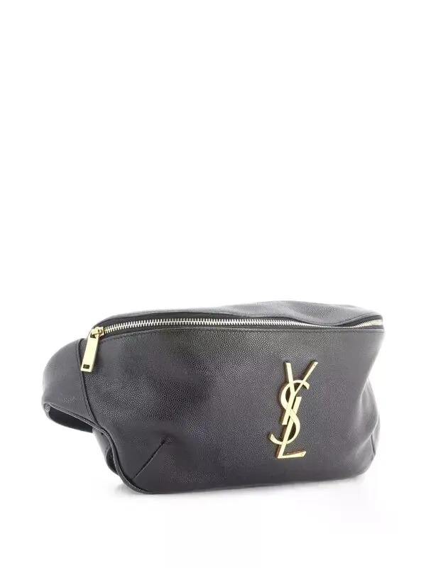 Saint Laurent Classic Monogram Leather Belt Bag