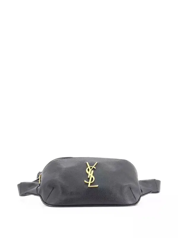 Saint Laurent Classic Monogram Leather Belt Bag