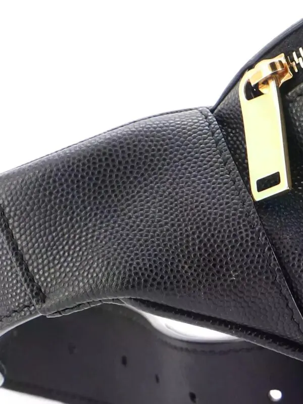 Saint Laurent Classic Monogram Leather Belt Bag