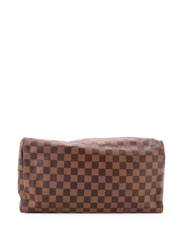 LOUIS VUITTON Speedy Bandouliere Bag Damier 35 Satchel - Brown