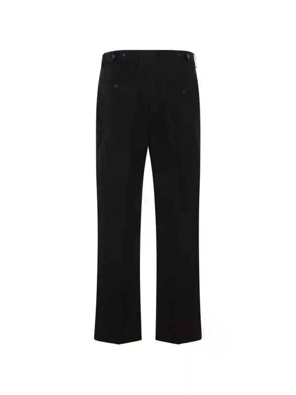 SALON C. LUNDMAN Pleated Tailored Trousers