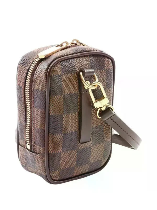 LOUIS VUITTON 2007 Damier Ebene Etui Okapi Pm Crossbody Bag