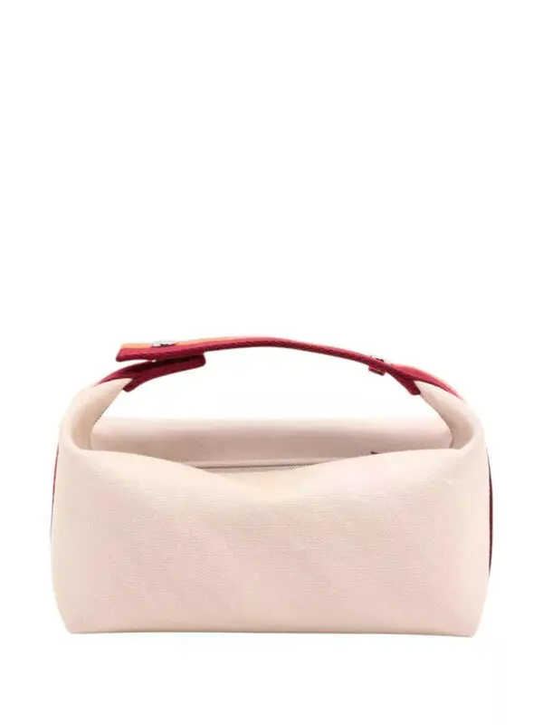 Hermès 2000-2026 Small Toile Bride A Brac H Pavillon Case Vanity Bag