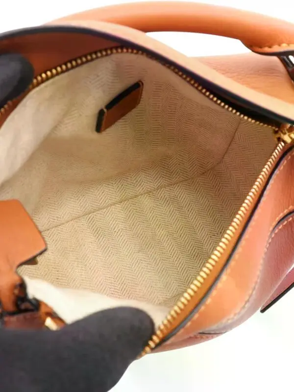 Loewe 2000-2026 Mini Tricolor Calfskin Puzzle Satchel