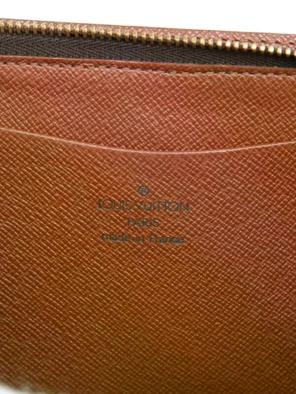 LOUIS VUITTON 2000 Monogram Porte Monnaie Zippy Wallet Long Wallets