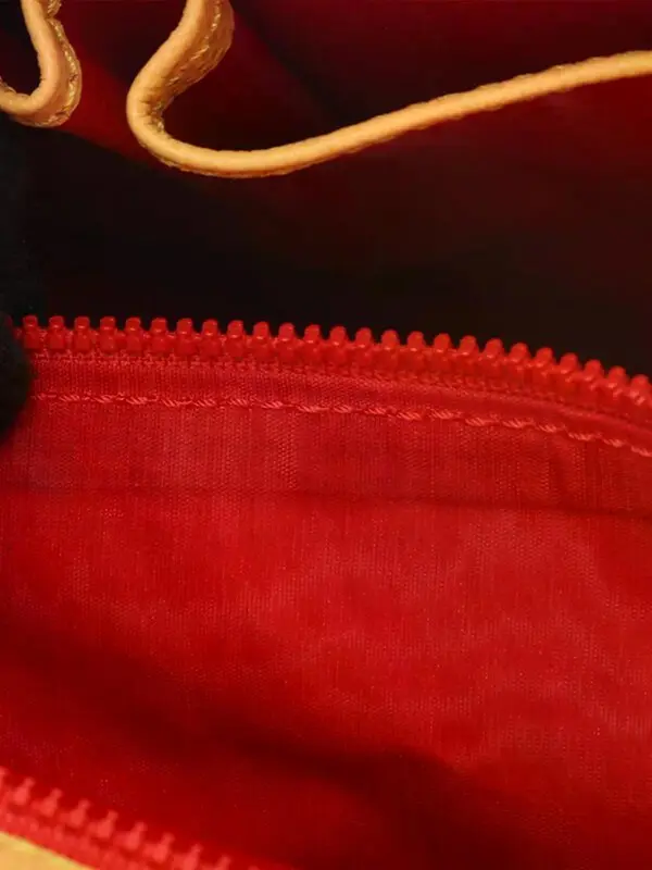 Celine 1990-2000 Leather Satchel - Yellow