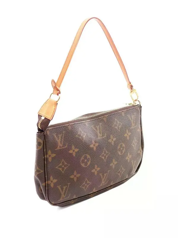 LOUIS VUITTON 1999 Monogram Pochette Accessoires Shoulder Bag