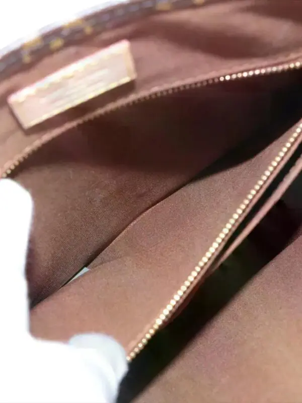 LOUIS VUITTON 2013 Monogram Sac Plat Pm Satchel