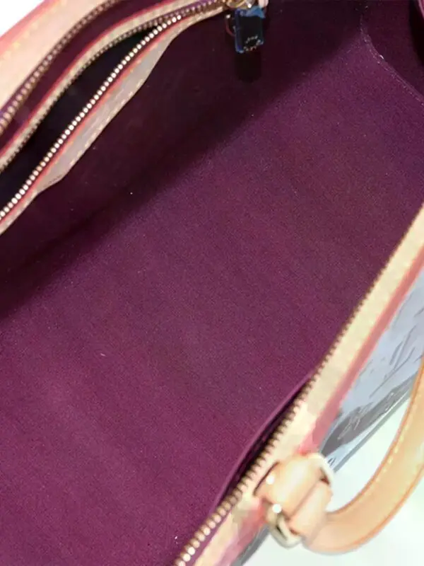 LOUIS VUITTON 2013 Monogram Vernis Brea Mm Satchel