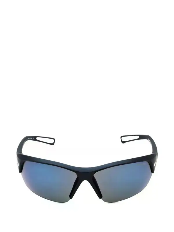 Nike Shield-frame Semi-rim Sunglasses