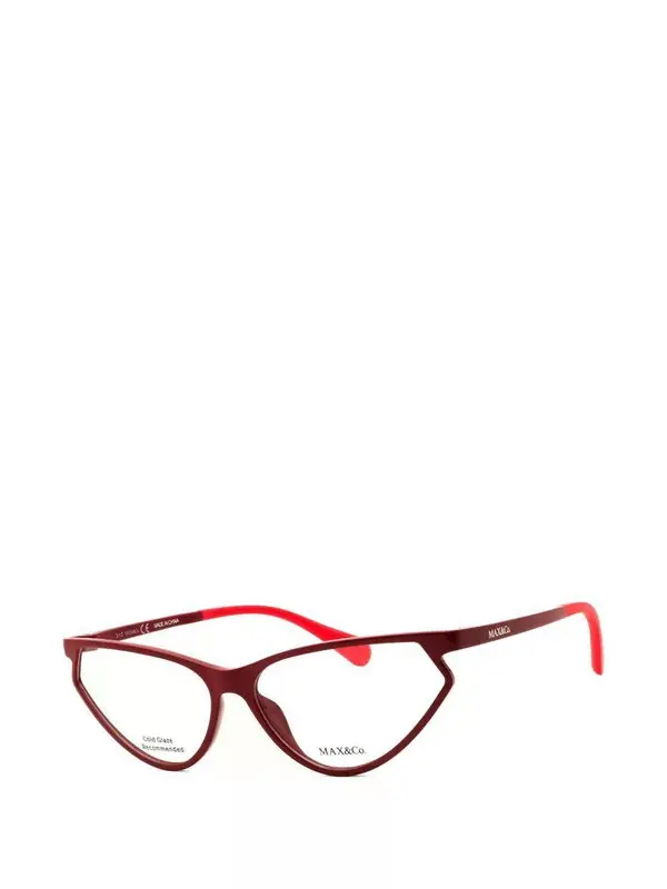 MAX&CO. Cat-eye Frame Glasses - Red