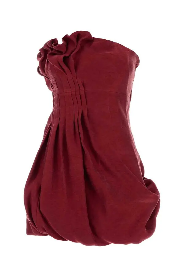 Magda Butrym Aw26 Dress 02 Red - Multicolor