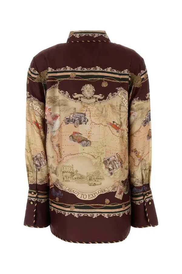 Zimmermann Printed Twill Valiant Shirt