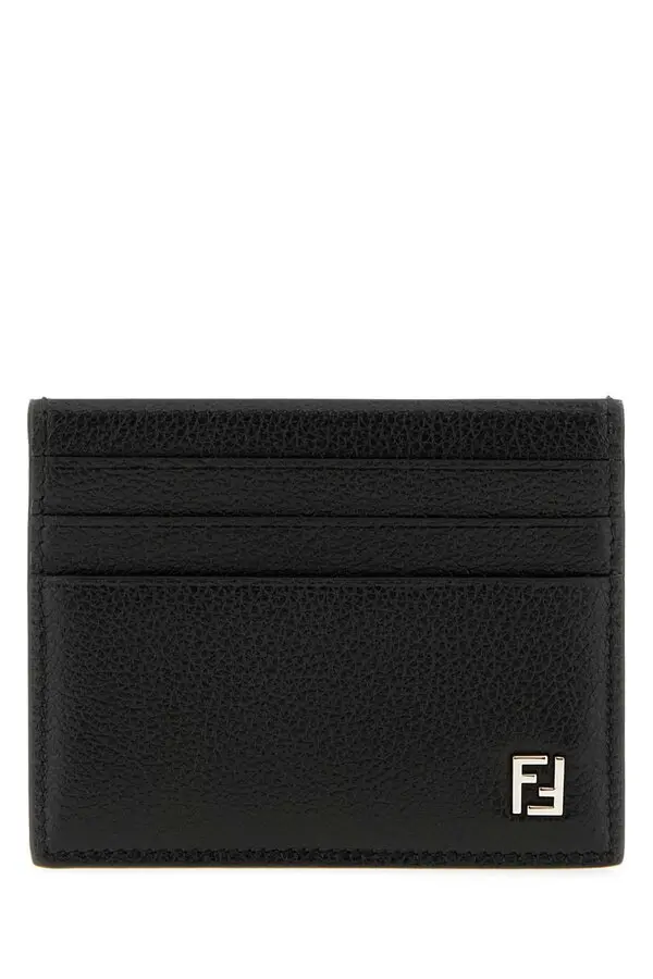 Fendi Leather Ff Card Holder
