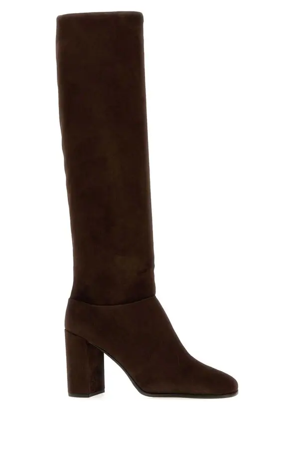 Prada Dark Suede Boots