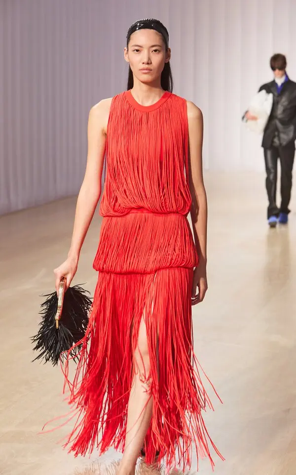 Simkhai Albemarle Gown - Orange