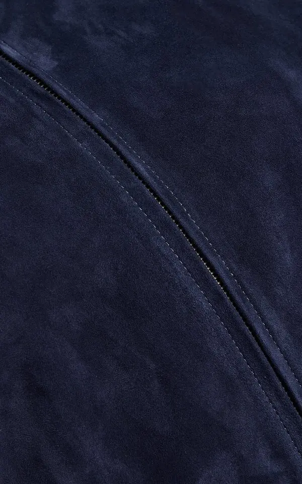 Simkhai Austyn Zip-up Jacket - Navy