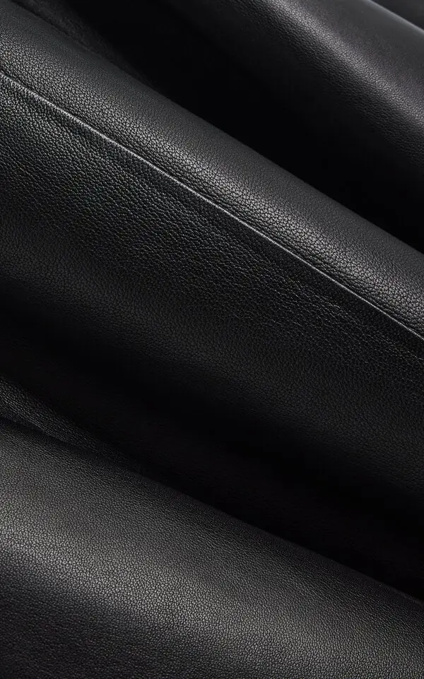 Simkhai Benita Leather Mini Skirt