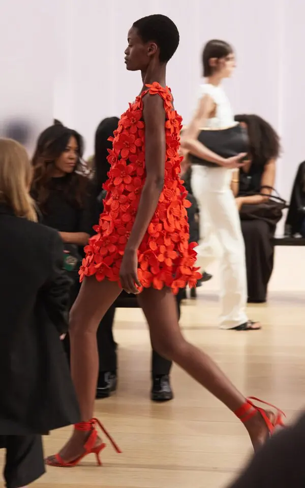 Simkhai Clementa Mini Dress - Orange