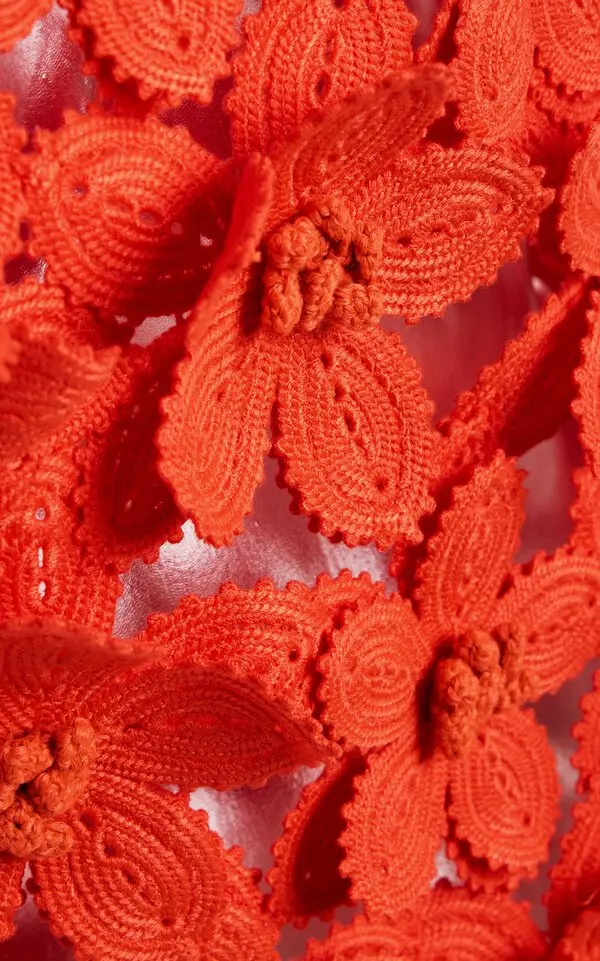 Simkhai Clementa Mini Dress - Orange