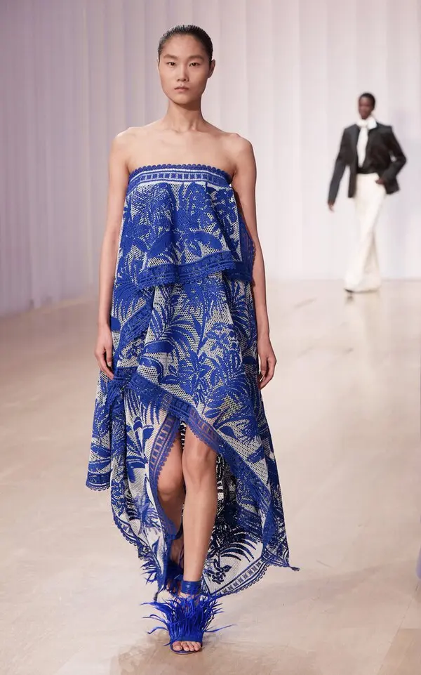 Simkhai Tremaine Maxi Dress - Blue