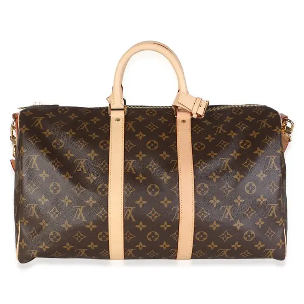 LOUIS VUITTON Monogram Canvas Keepall Bandouliere 45