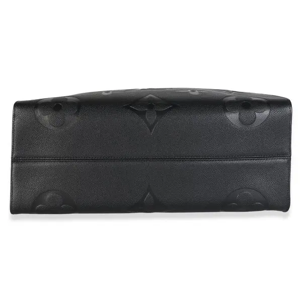 LOUIS VUITTON Giant Monogram Empreinte Onthego Gm - Black