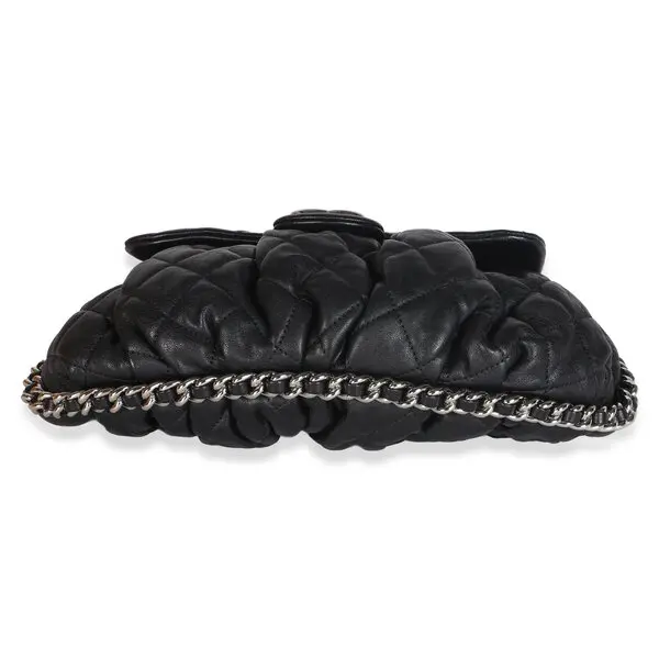 Chanel Washed Quilted Lambskin Chain Around Flap Bag