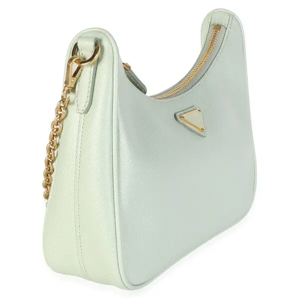 Prada Acqua Saffiano Re-edition 2005 Bag - Green