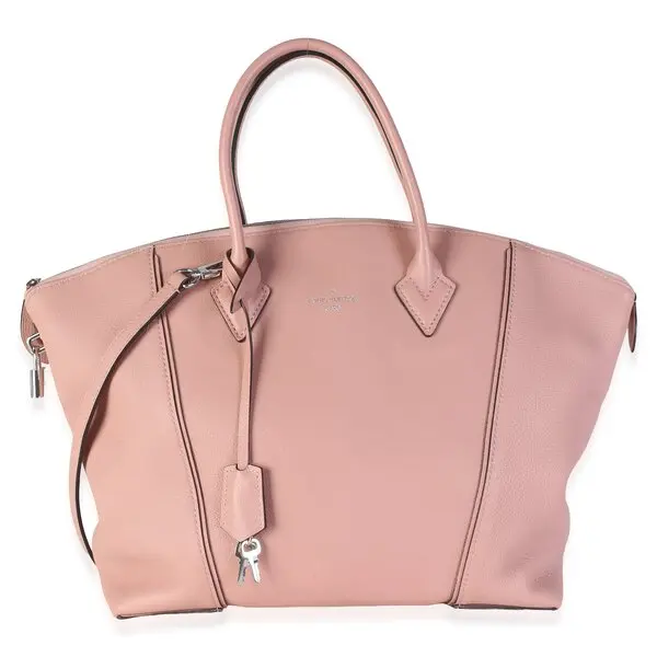 LOUIS VUITTON Magnolia Soft Taurillon Lockit Mm - Pink