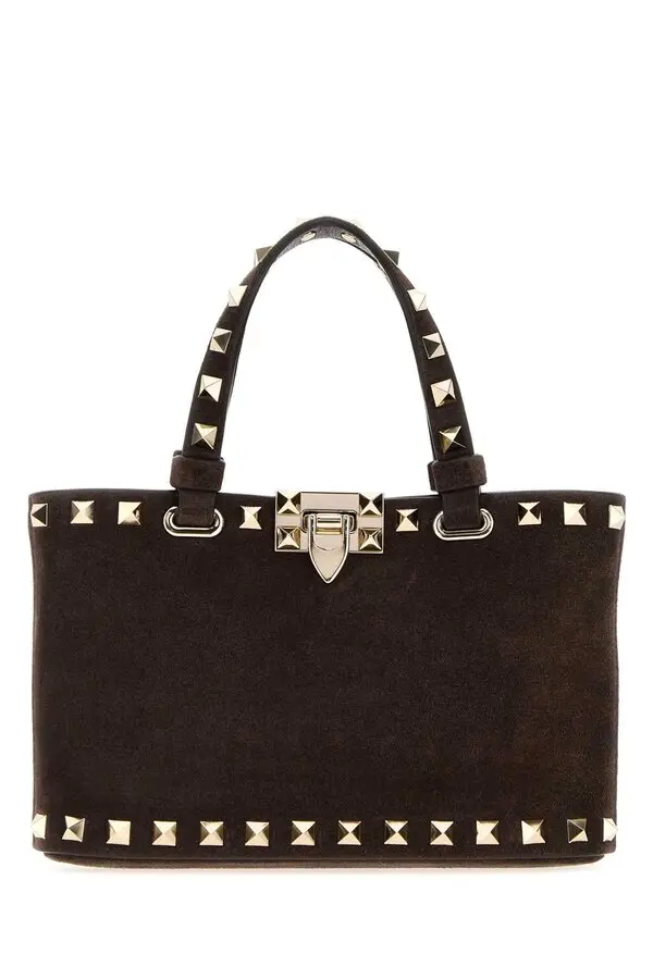 Valentino Garavani Suede Rockstud Handbag