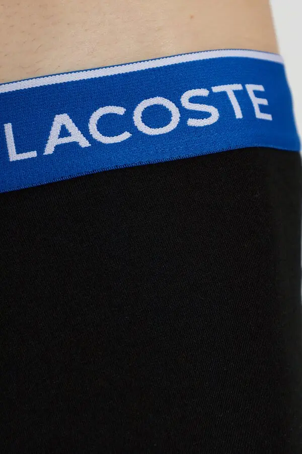 Lacoste Three-pack Of Cotton Boxers