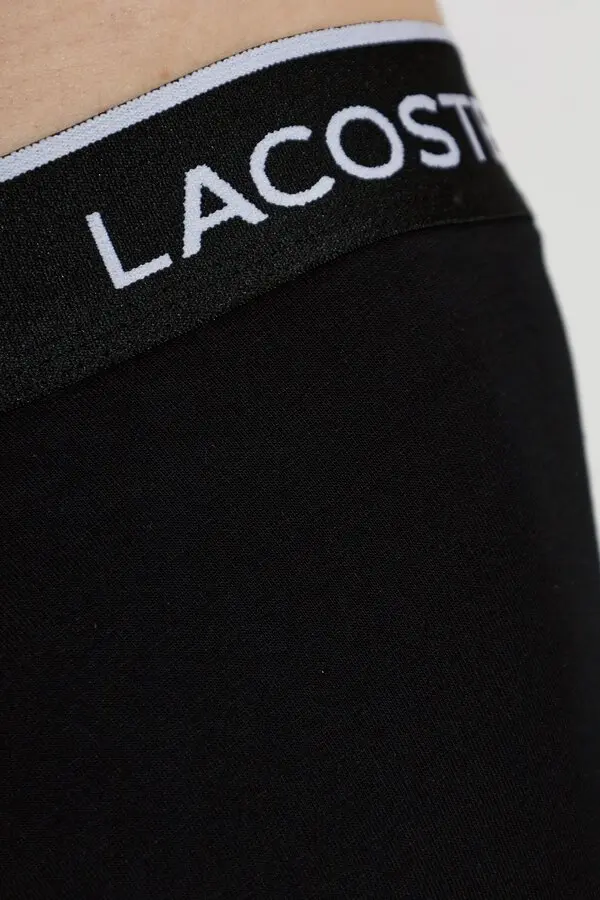 Lacoste Three-pack Of Cotton Boxer Briefs