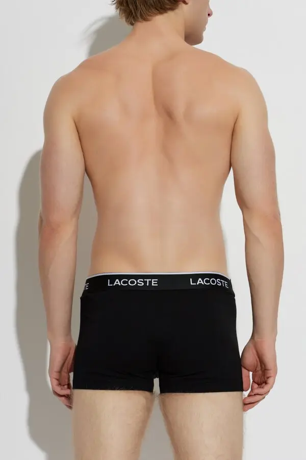 Lacoste Five-pack Of Cotton Boxer Briefs
