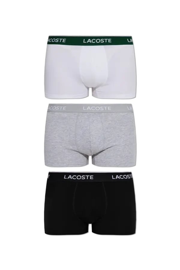 Lacoste Premium Cotton Boxer Briefs 3-pack Multicolor