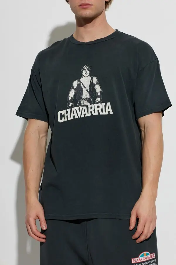 WILLY CHAVARRIA Cotton T-shirt ‘leather Daddy Easy